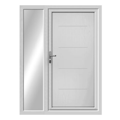 uPVC Front Doors with Side Window - Affordable Doors